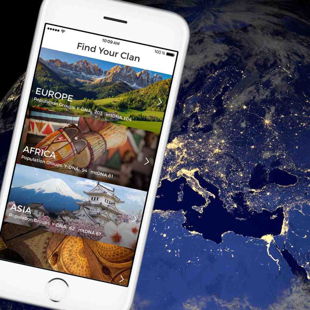 DNA Access Ancestry Package - Genebase