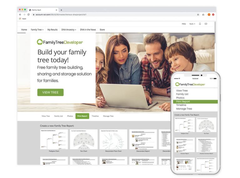Family Tree - Genebase